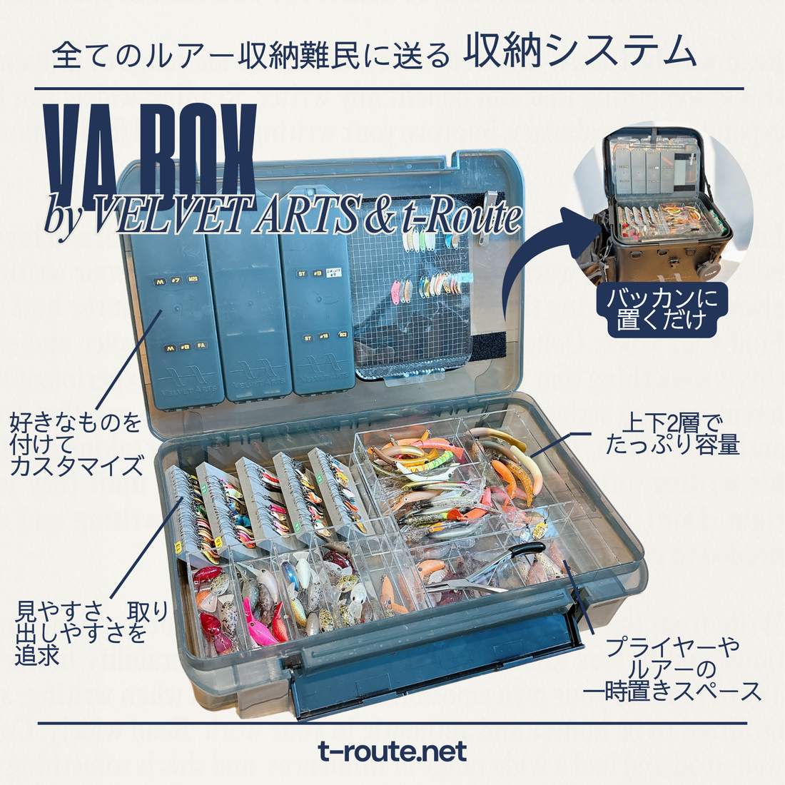 VA BOX complete set – t-Route